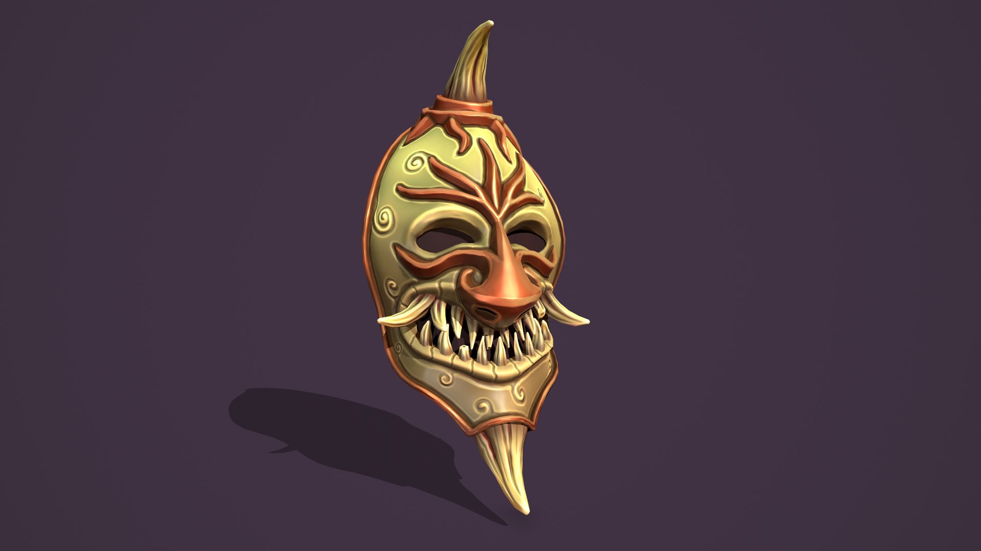 Evil mask 3D model - TurboSquid 1751548