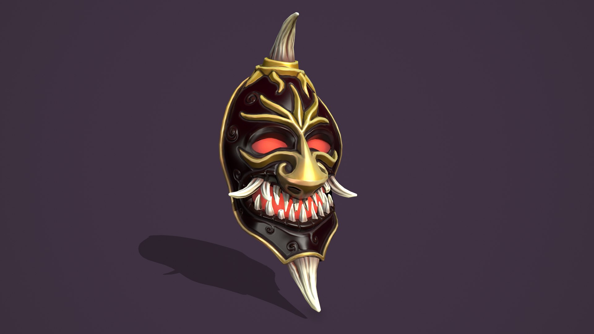 Evil mask 3D model - TurboSquid 1751548