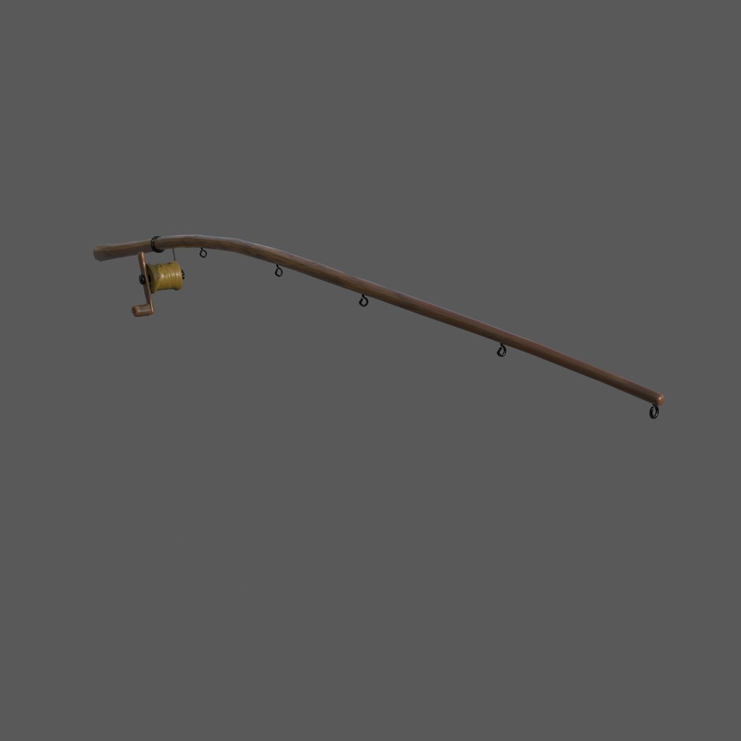 Fishing Rod 3D Model - TurboSquid 2252482