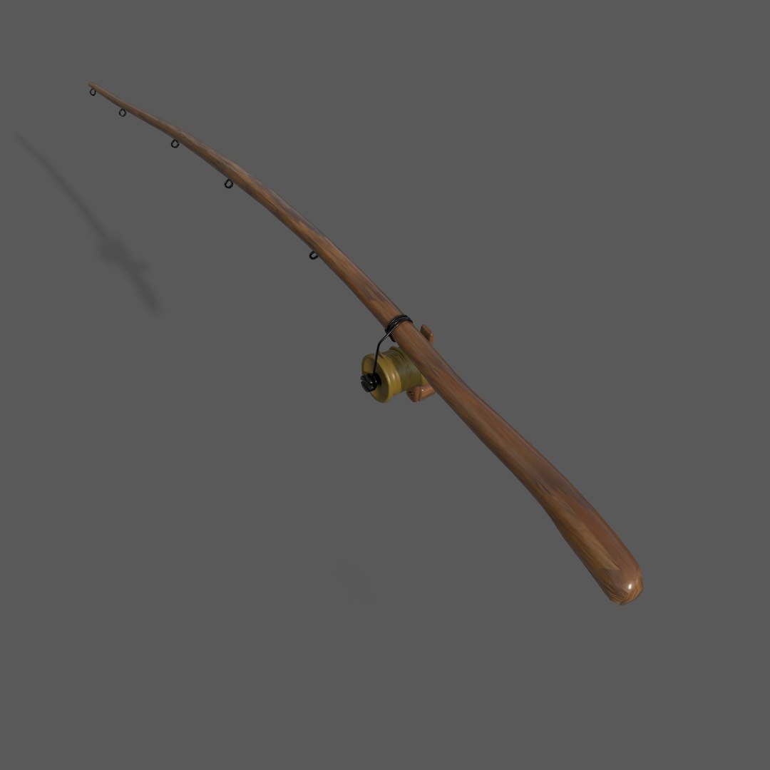 Fishing Rod 3D Model - TurboSquid 2252482