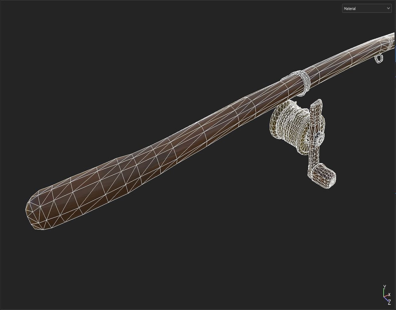 Fishing Rod 3D Model - TurboSquid 2252482