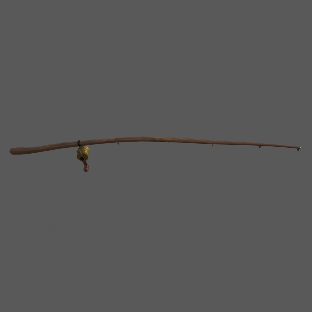 Fishing Rod 3D Model - TurboSquid 2252482