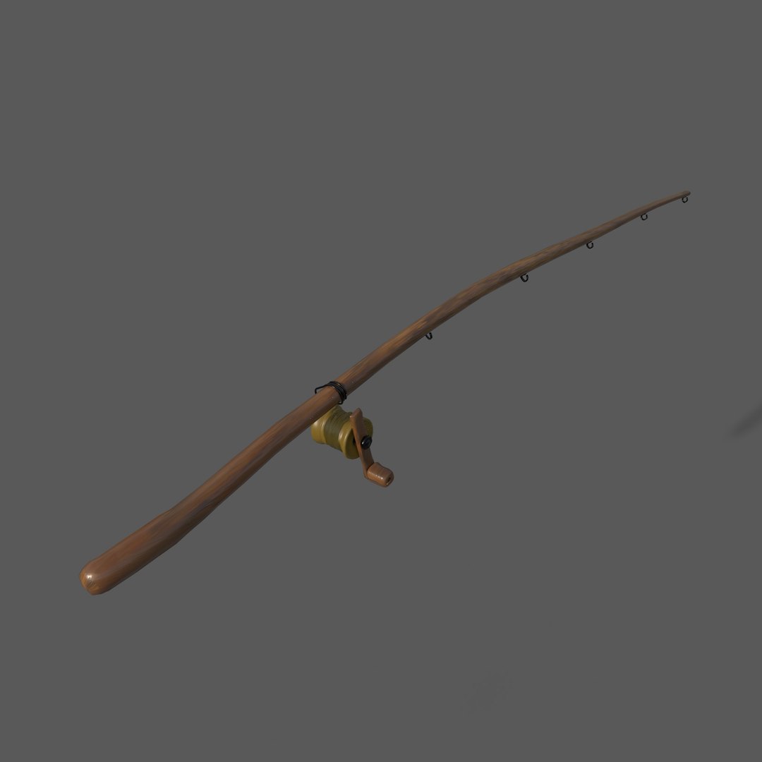 Fishing Rod 3D Model - TurboSquid 2252482
