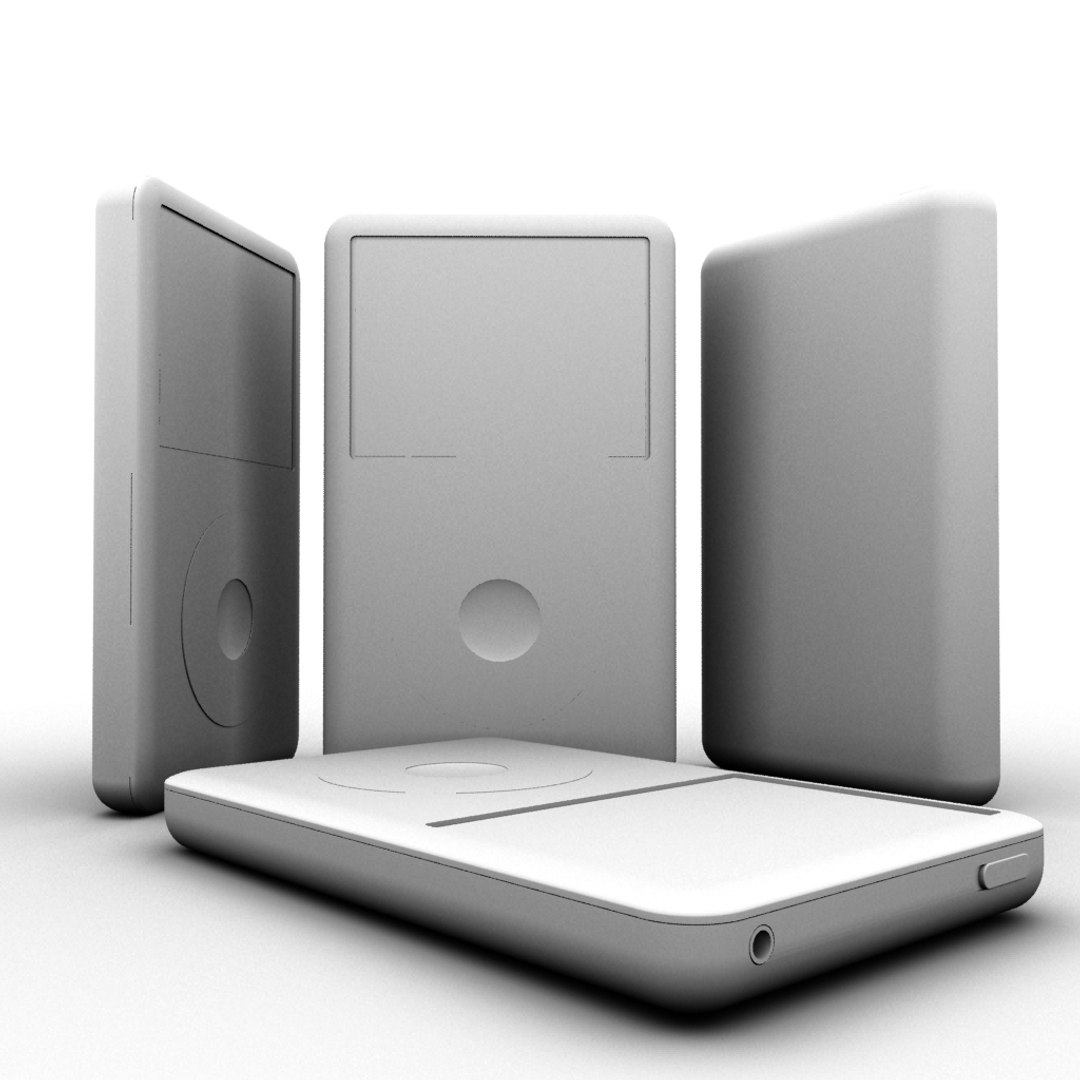 Apple Ipod Classic 3d Model
