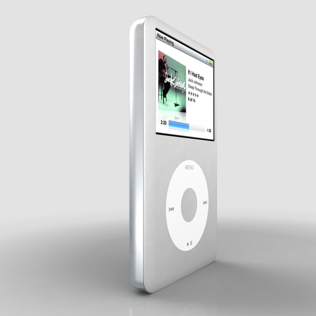 Apple Ipod Classic 3d Model