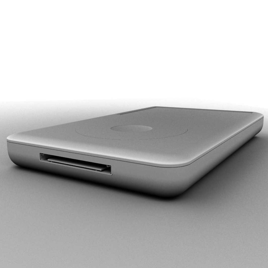 Apple Ipod Classic 3d Model