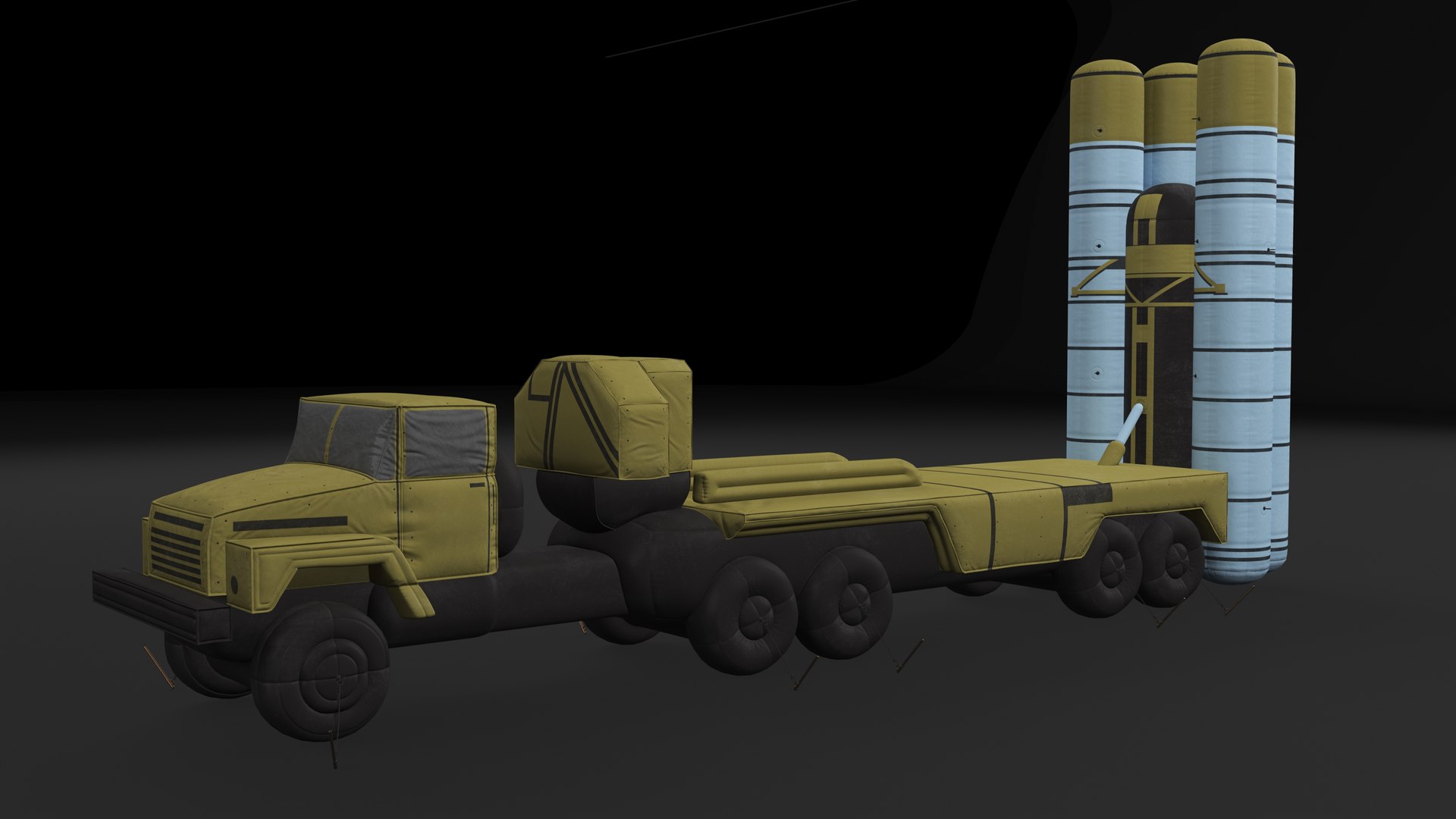 Military Dummy Inflatable SAM 3D - TurboSquid 2183265