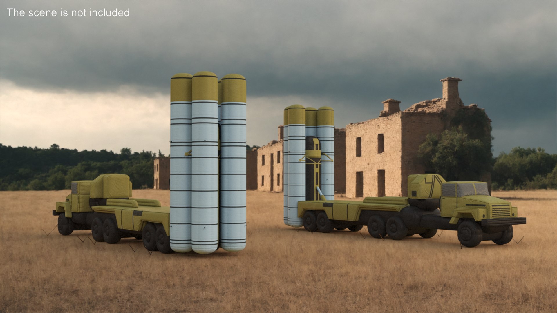 Military Dummy Inflatable SAM 3D - TurboSquid 2183265