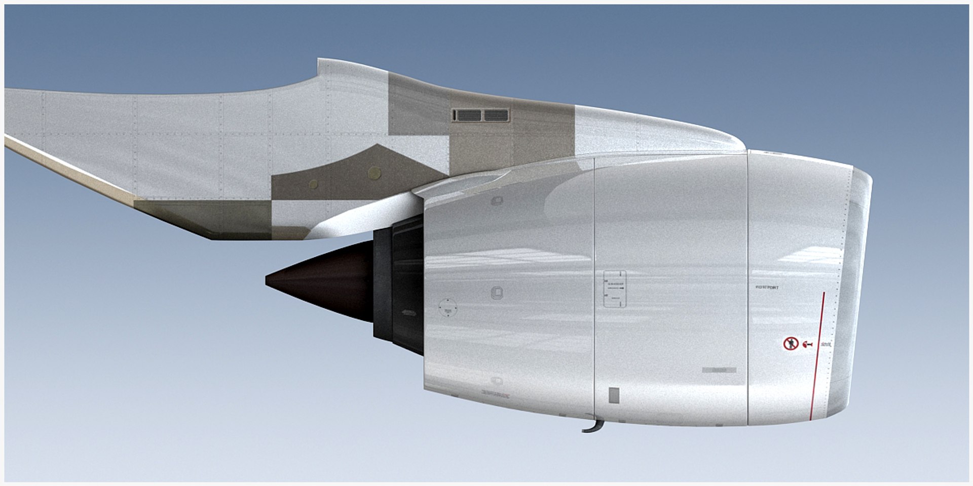 Airbus A380 Engine 3D - TurboSquid 1463564