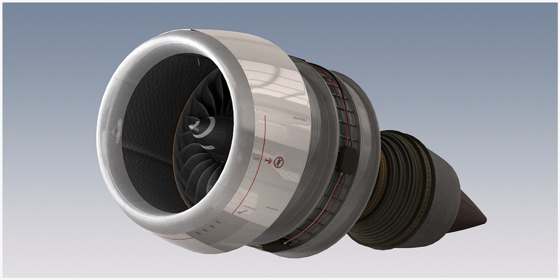 Airbus A380 Engine 3D - TurboSquid 1463564