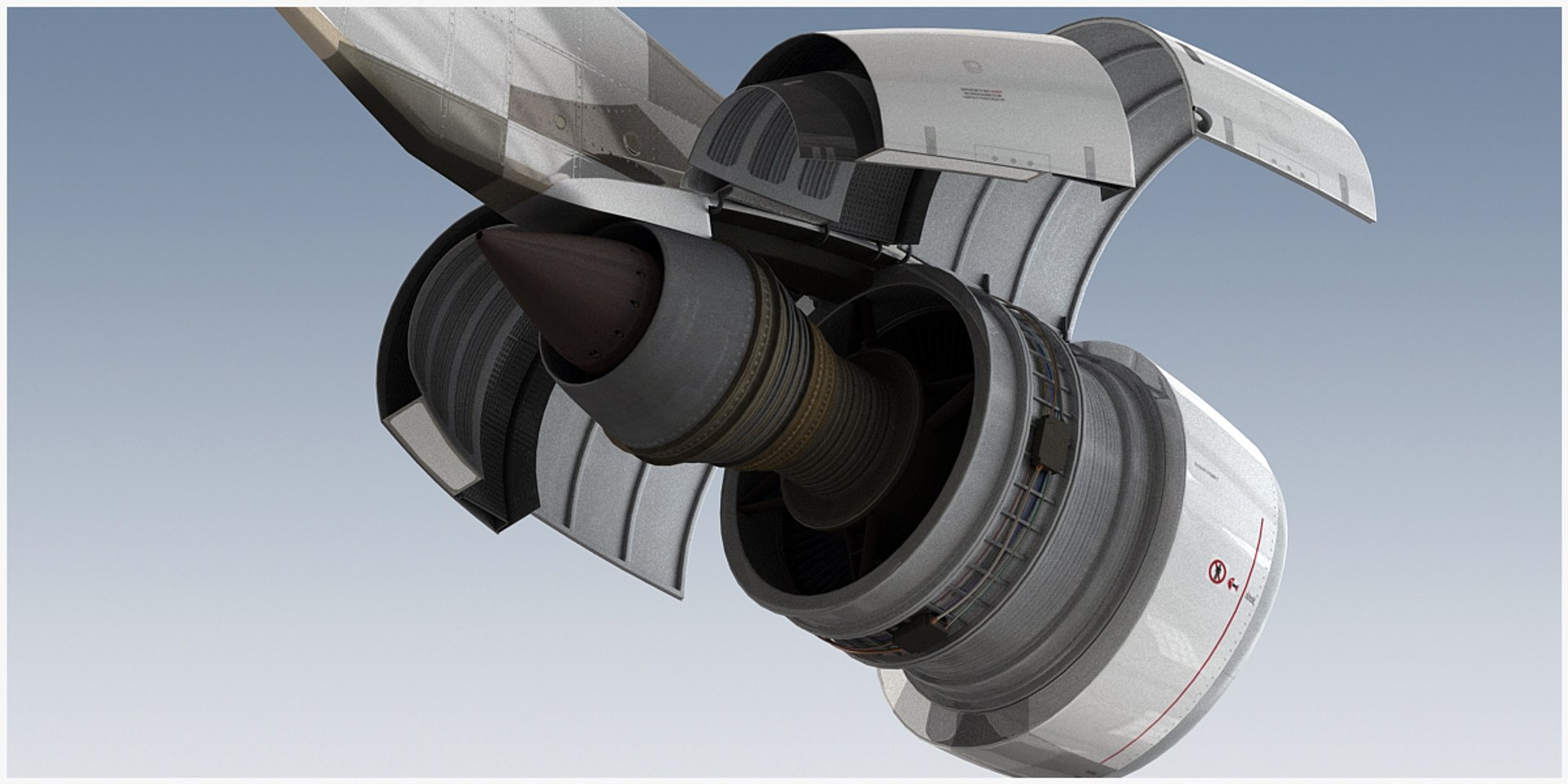 Airbus A380 Engine 3D - TurboSquid 1463564