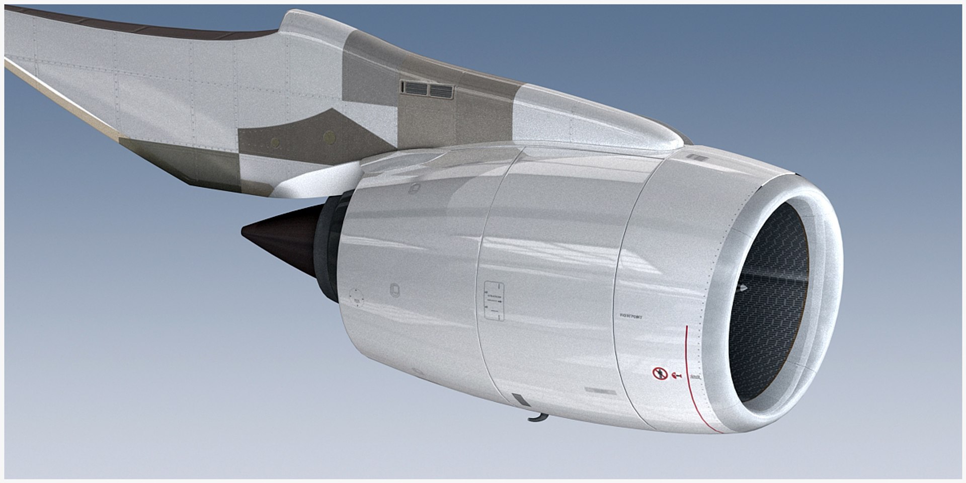 Airbus A380 Engine 3D - TurboSquid 1463564