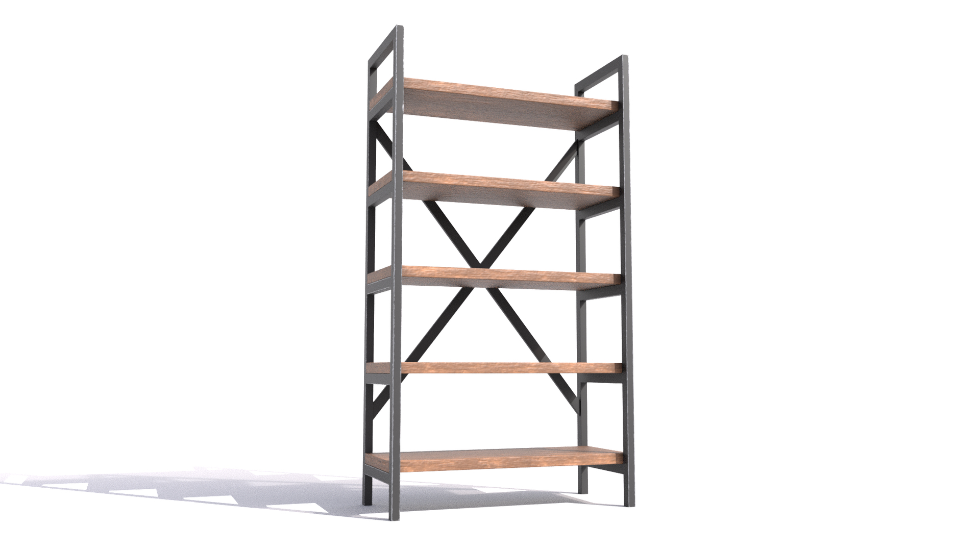 3D Bookshelf - TurboSquid 1944973