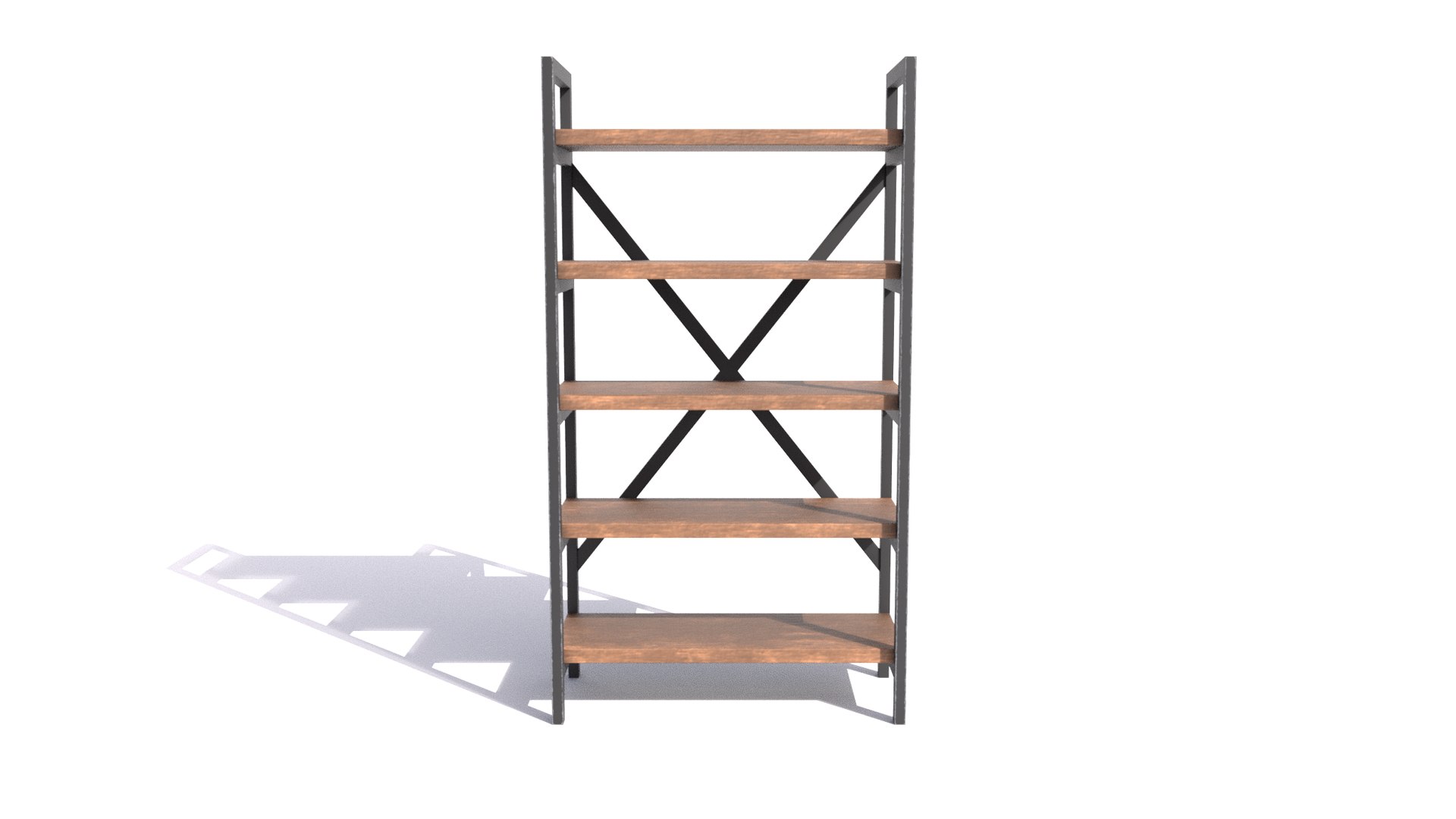 3D Bookshelf - TurboSquid 1944973