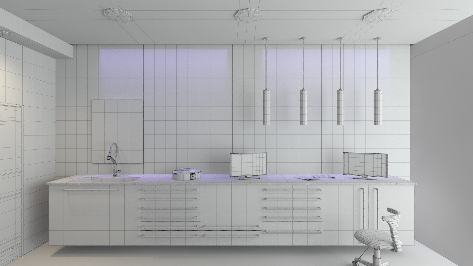 Scientific Laboratory 3D Model - TurboSquid 1505230