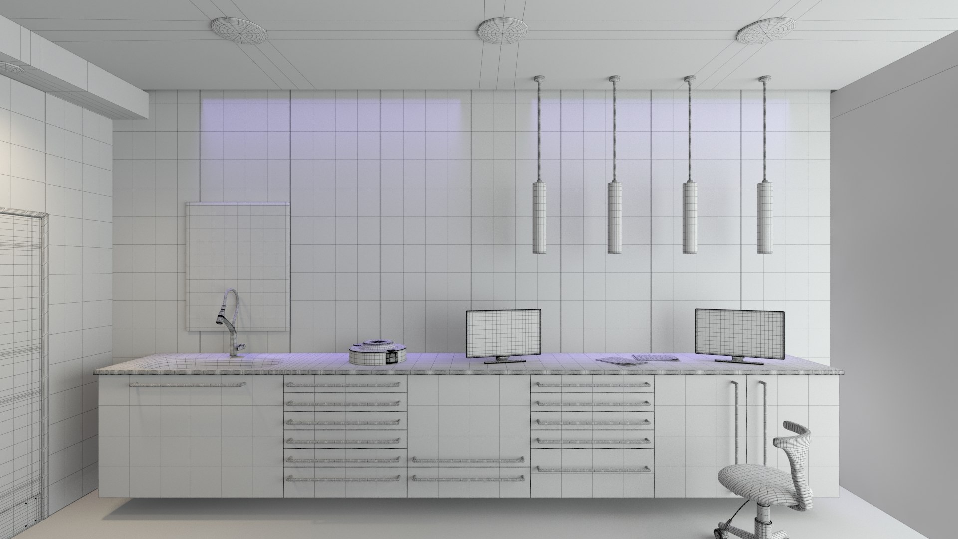 Scientific Laboratory 3D Model - TurboSquid 1505230