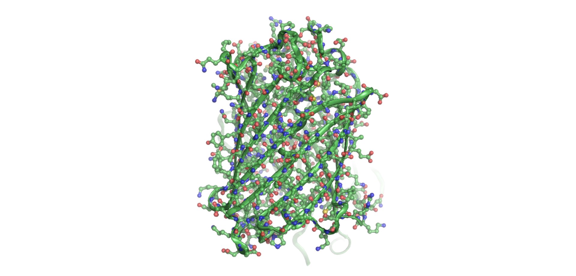 3d Green Fluorescent Protein