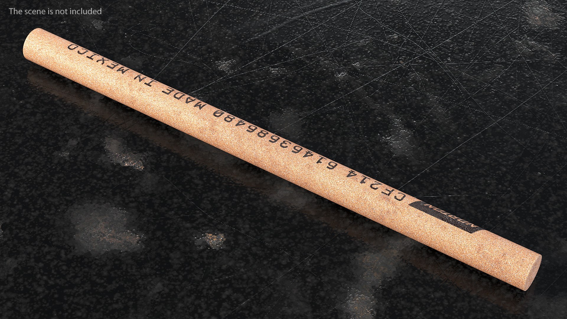 3D Whetstone Stick Red Model - TurboSquid 1845157