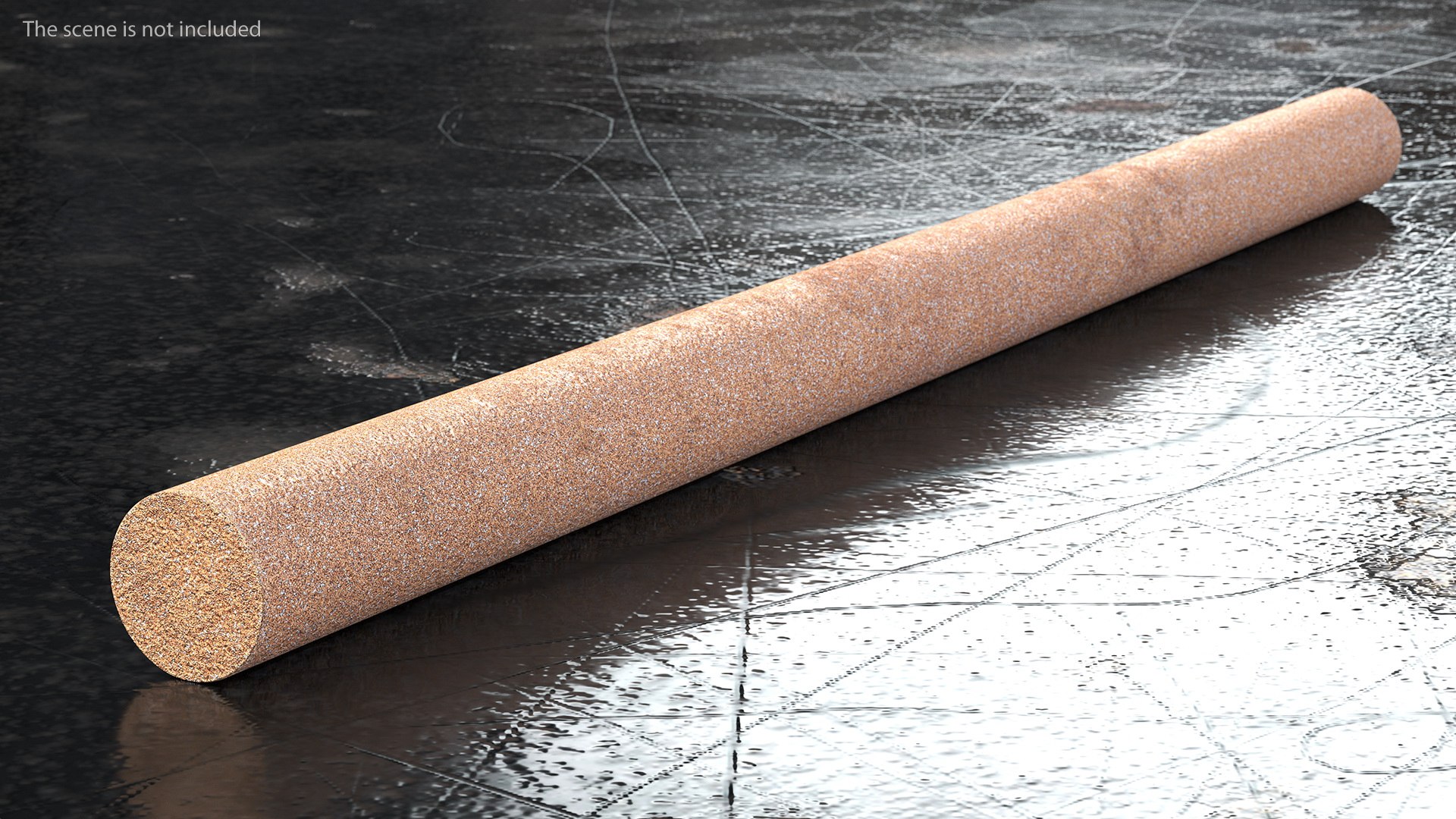 3D Whetstone Stick Red Model - TurboSquid 1845157