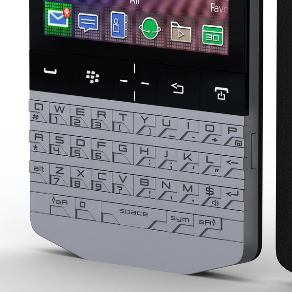 3d blackberry pda 9981 model