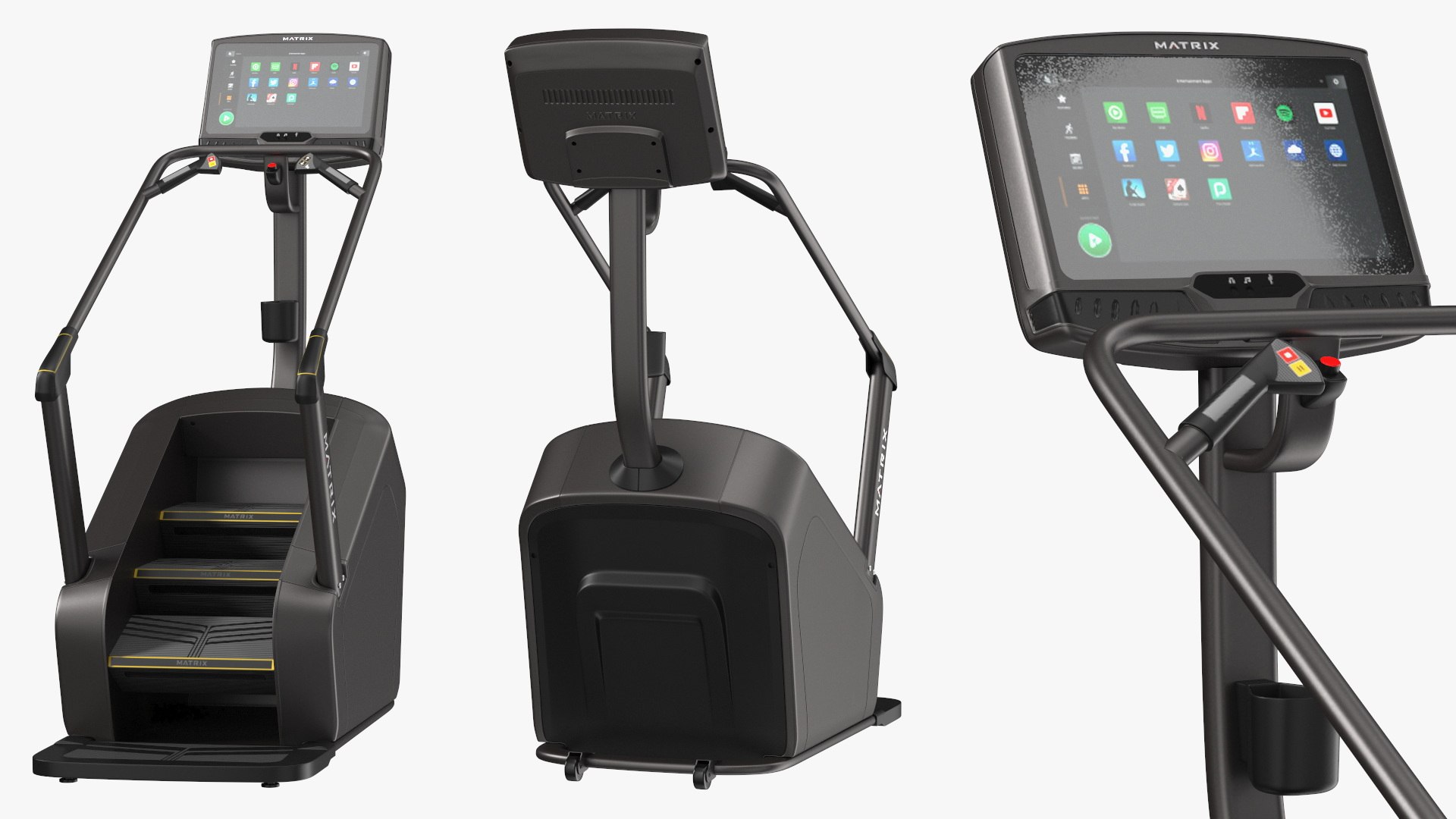 3D Stair Climbing Matrix Machine Model - TurboSquid 2063829