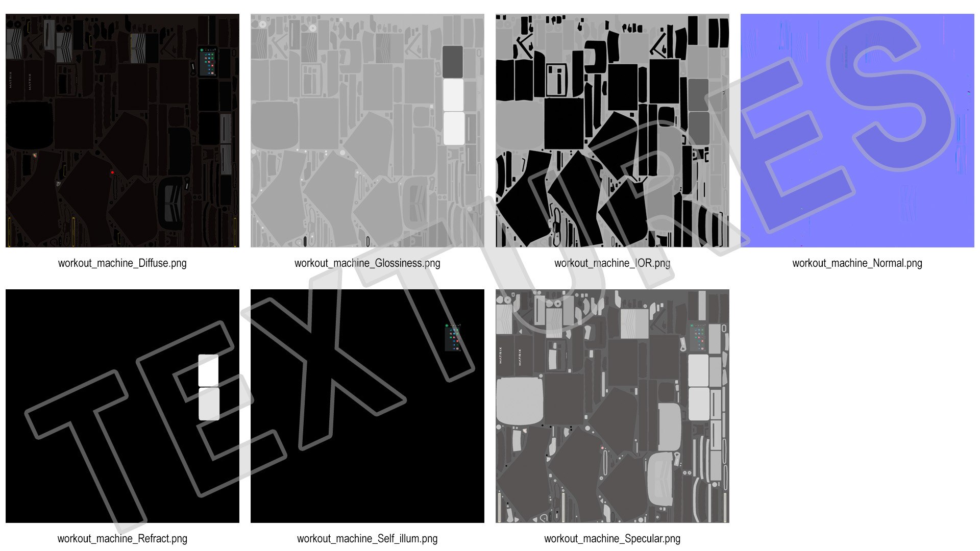 3D Stair Climbing Matrix Machine Model - TurboSquid 2063829