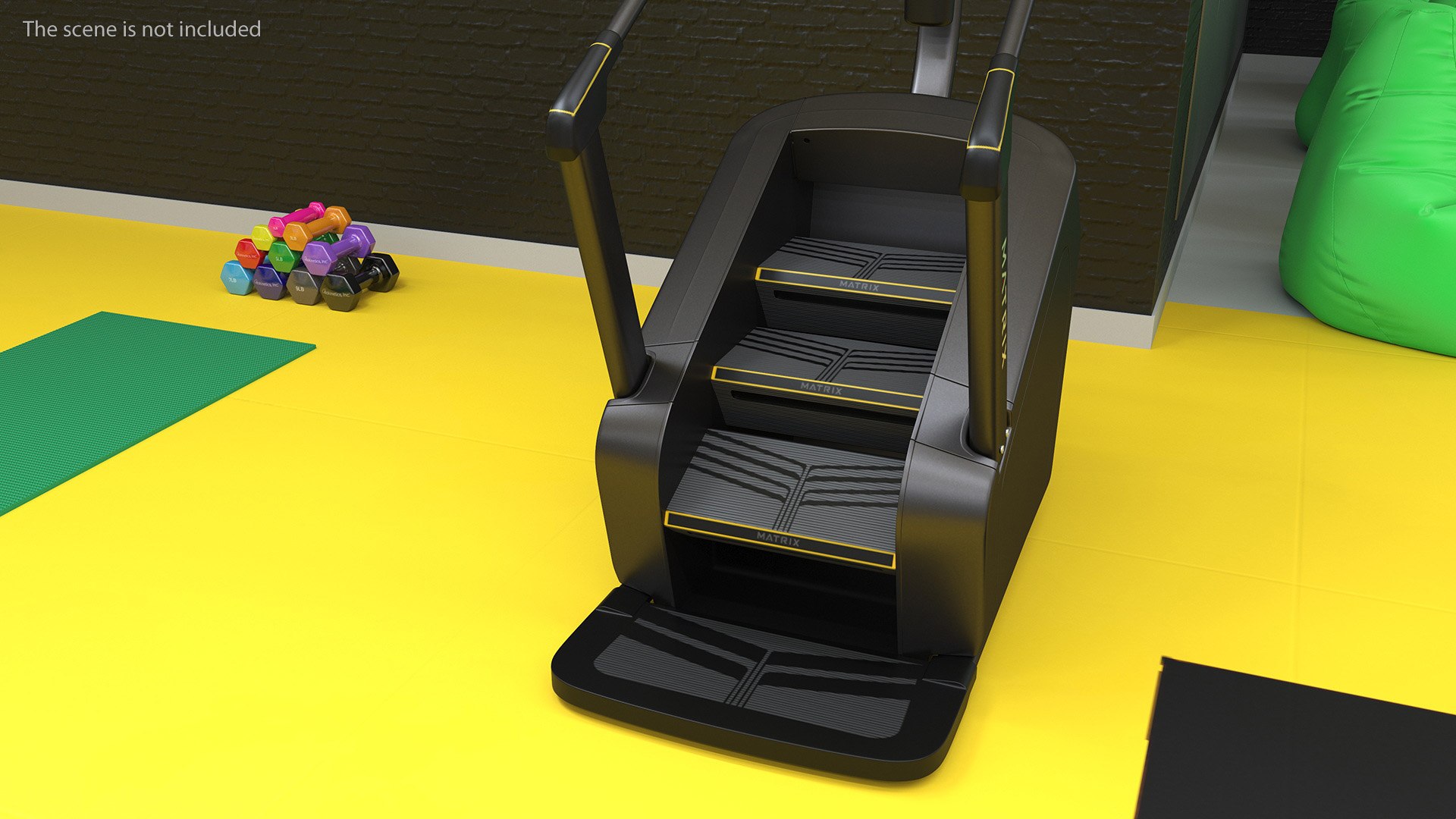 3D Stair Climbing Matrix Machine Model - TurboSquid 2063829