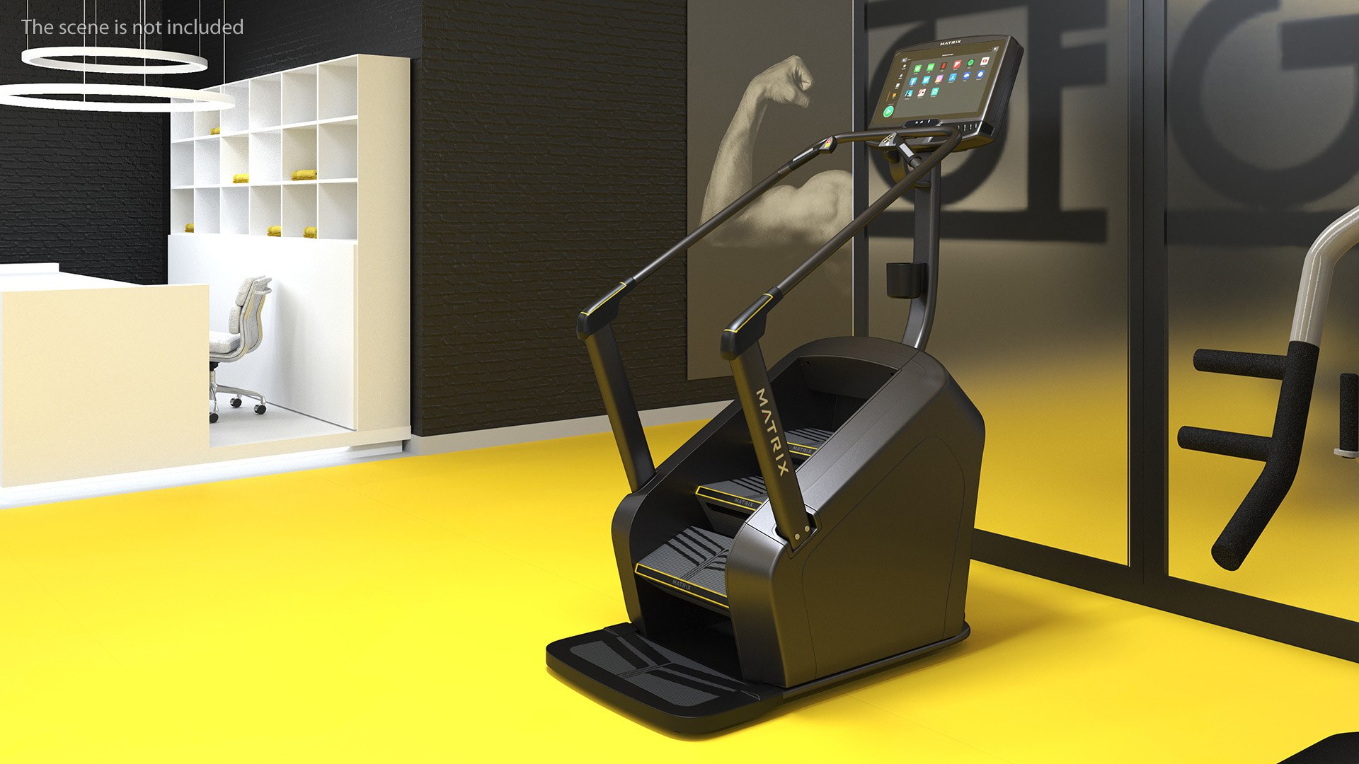 3D Stair Climbing Matrix Machine Model - TurboSquid 2063829