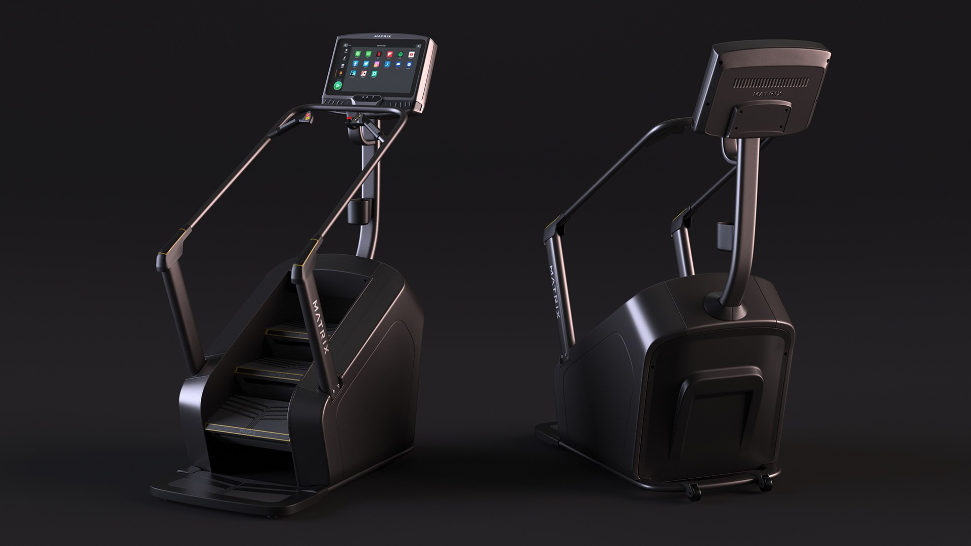 3D Stair Climbing Matrix Machine Model - TurboSquid 2063829