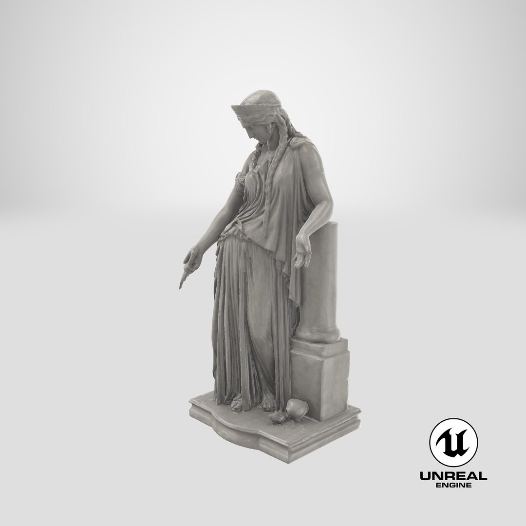 Medea Statue 3D Model - TurboSquid 1591206