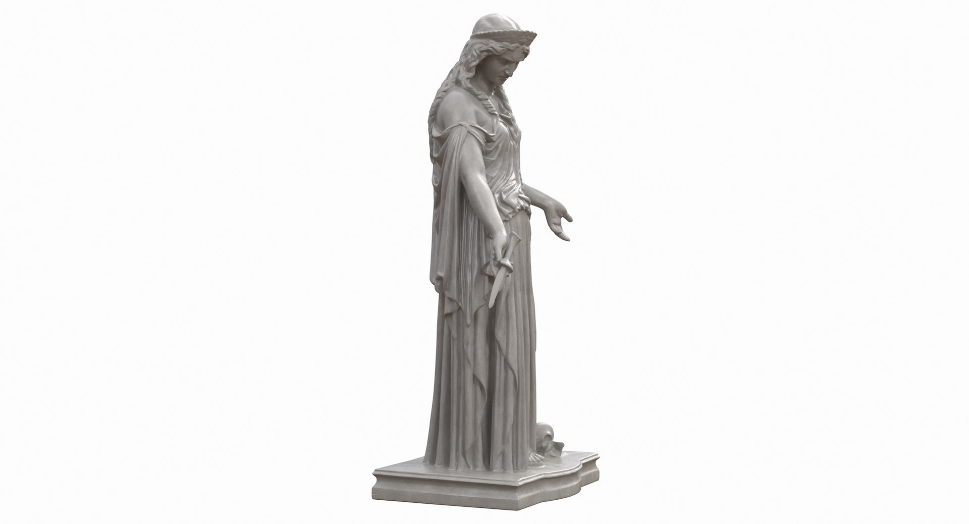 Medea statue 3D model - TurboSquid 1591206