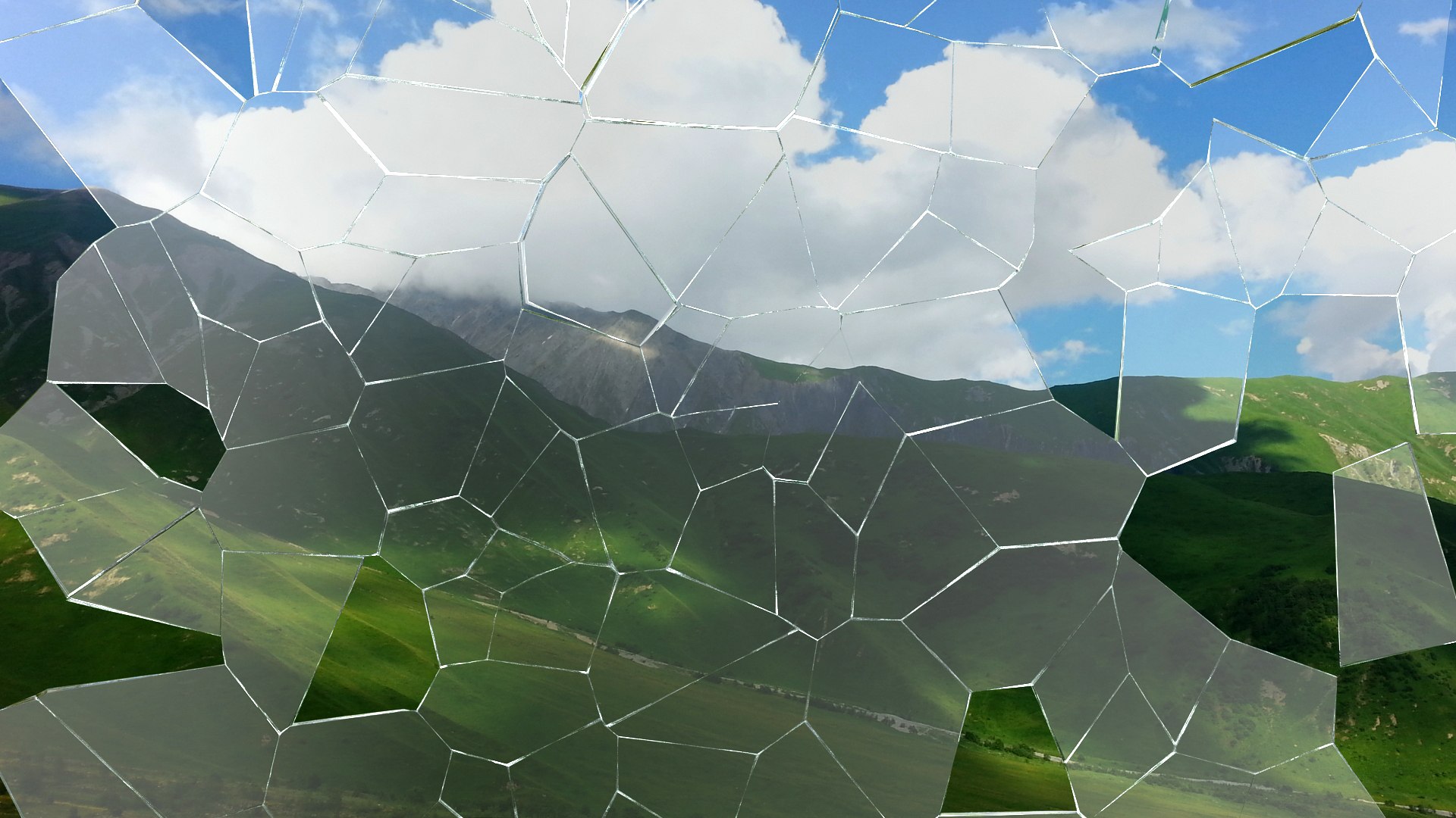 Broken Glass 3D Model - TurboSquid 1463674