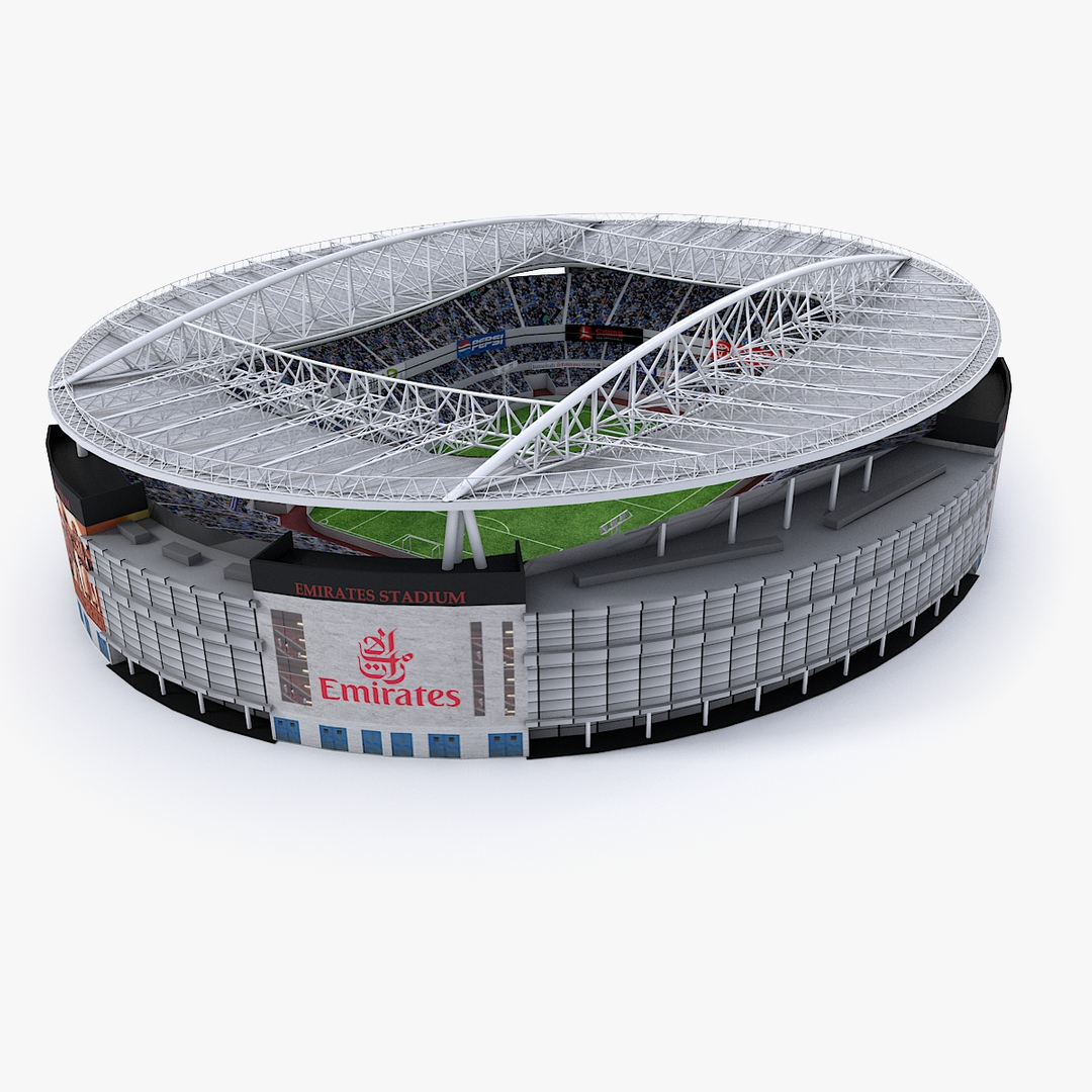 Football Stadium 3D - TurboSquid 1201349