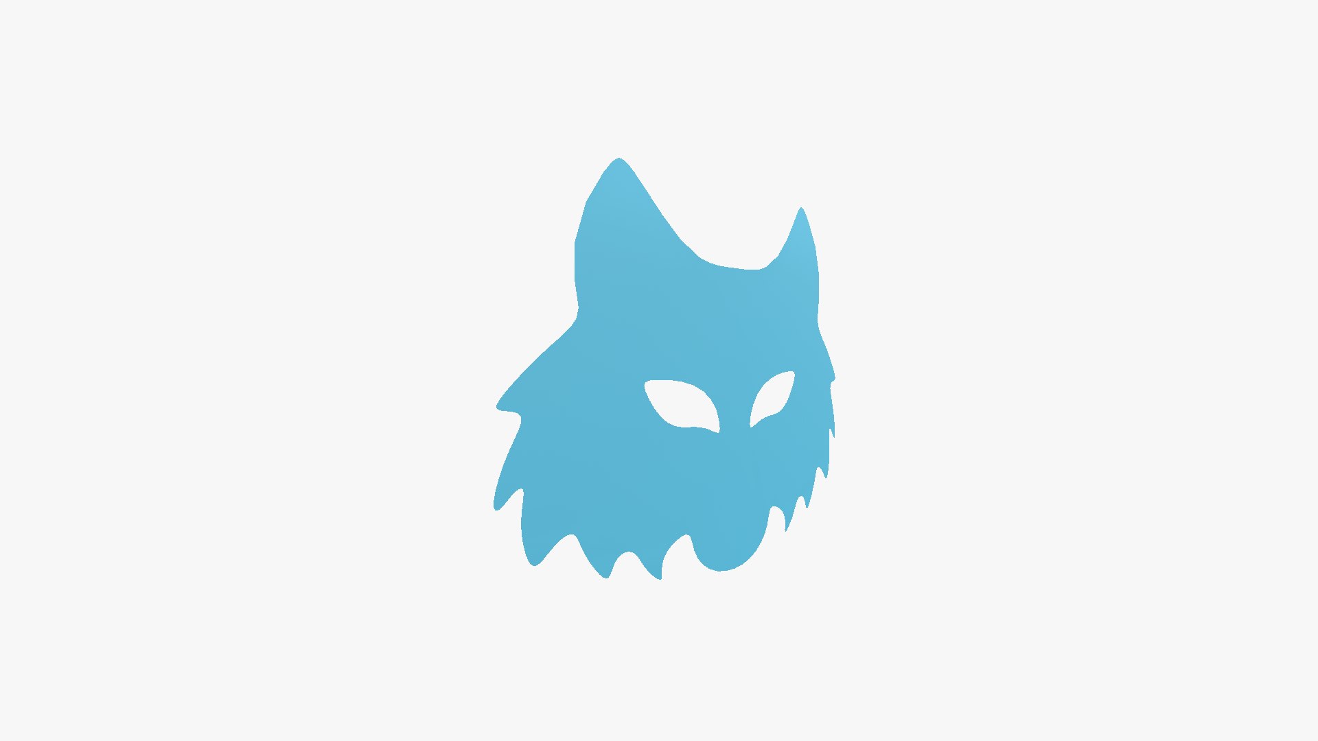 04 Wolf Mask Paper Collection - Character Design Fashion Model ...