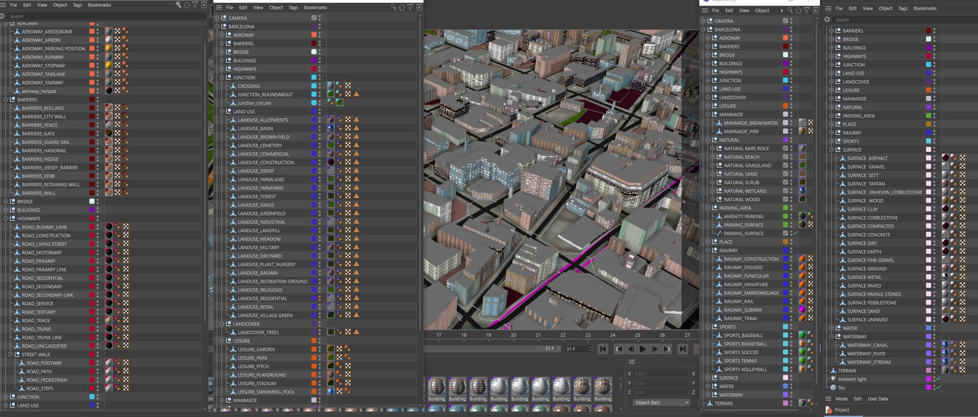 Barcelona City Of Spain 2021 Model - TurboSquid 1717651