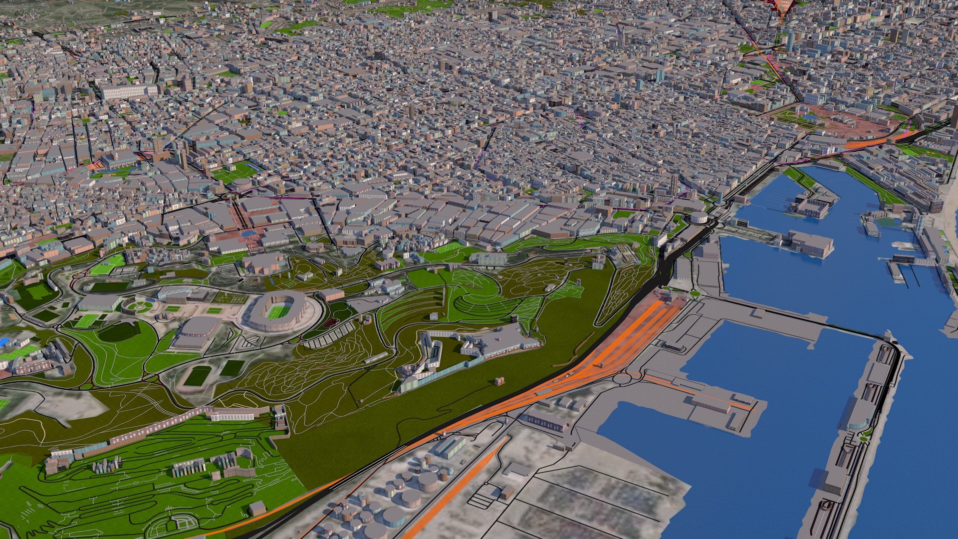 Barcelona City Of Spain 2021 Model - TurboSquid 1717651