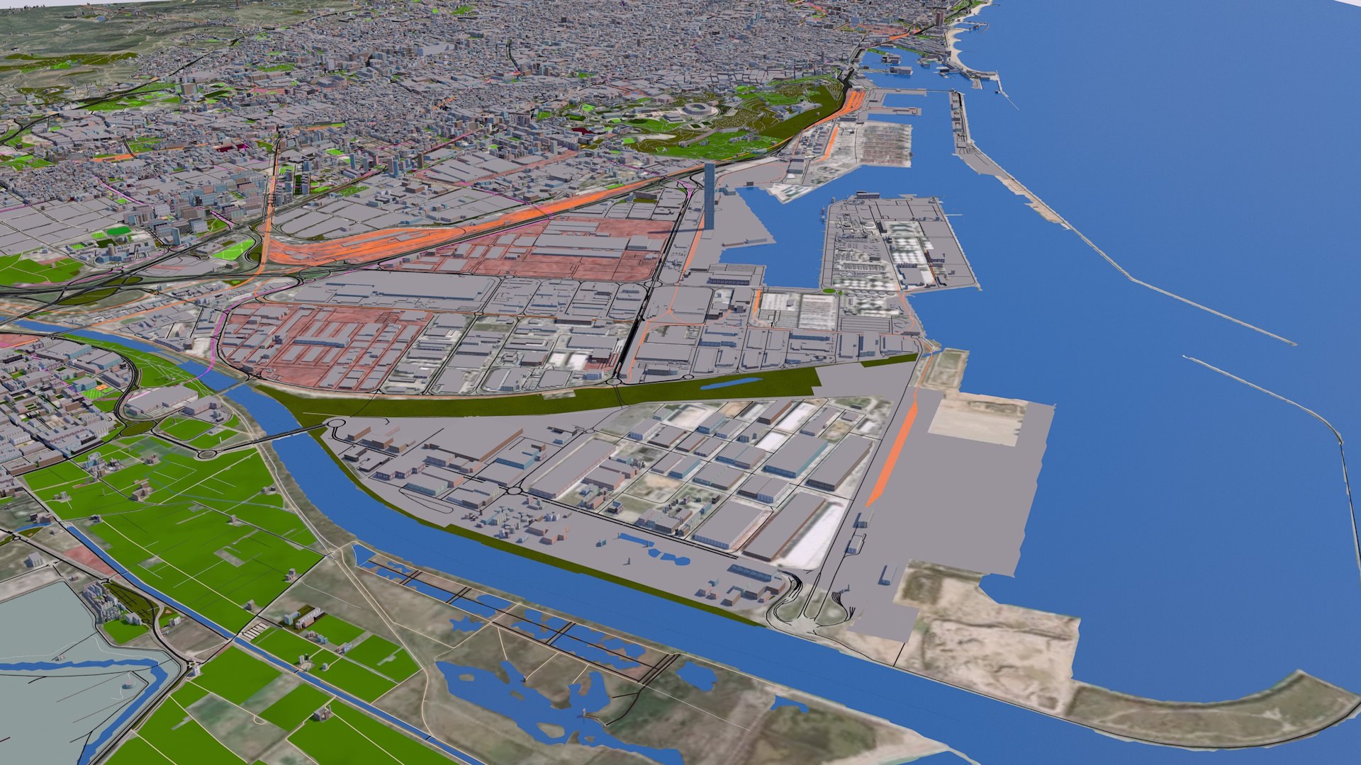 Barcelona city of Spain 2021 model - TurboSquid 1717651