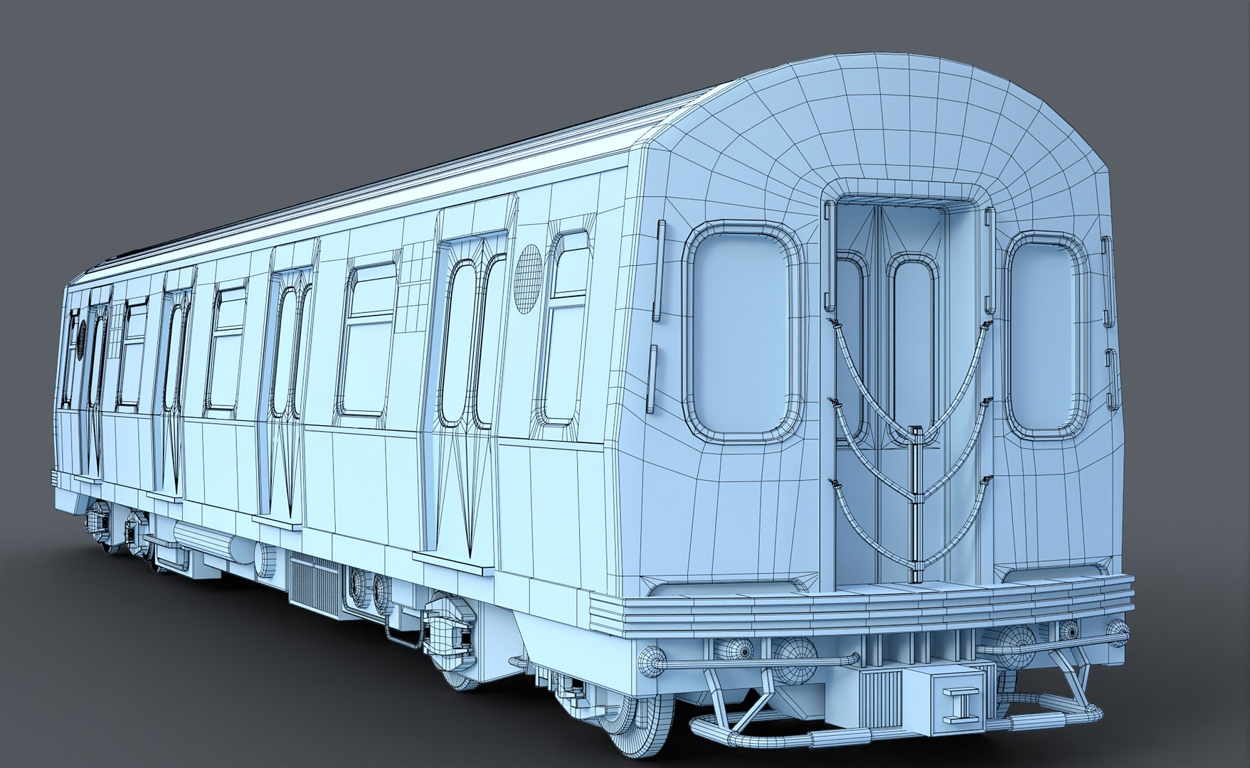 3D Subway Train With Interior Model - TurboSquid 1964289