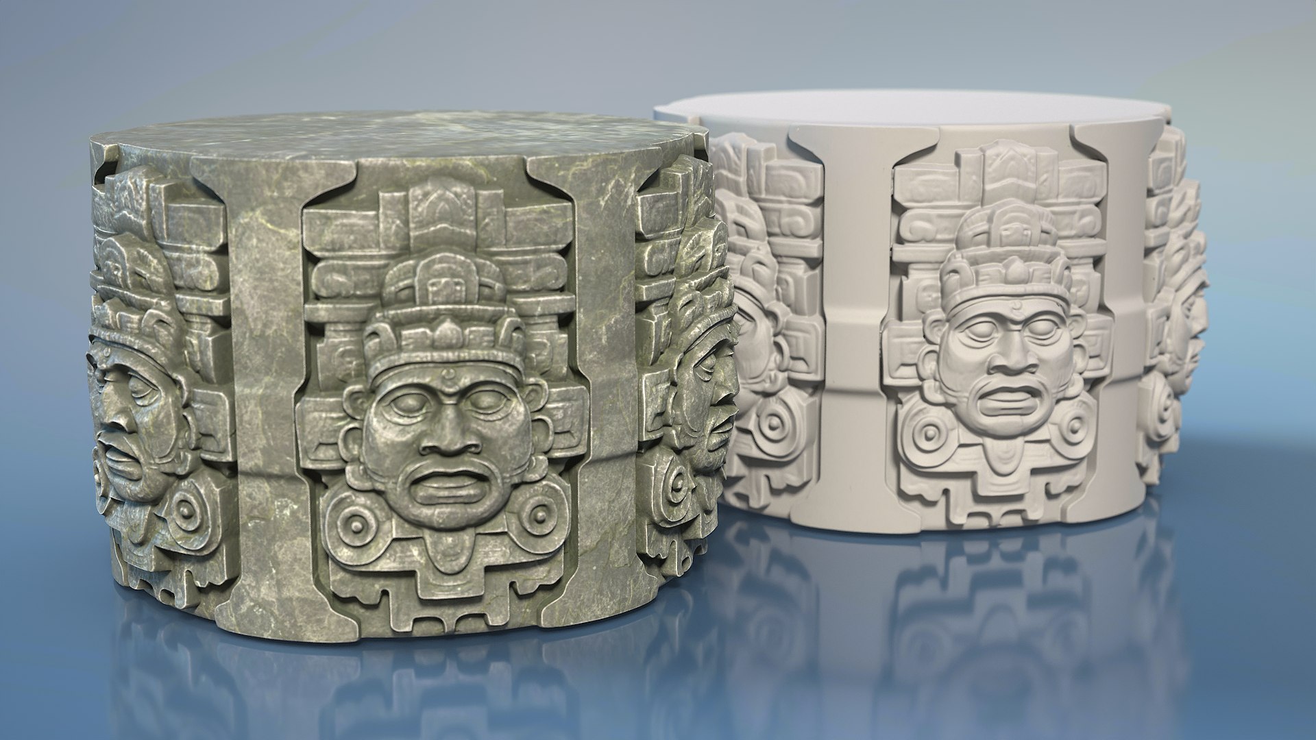 20 High Poly Mayan Pillar Temple Modular - 240405 3D Model - TurboSquid ...