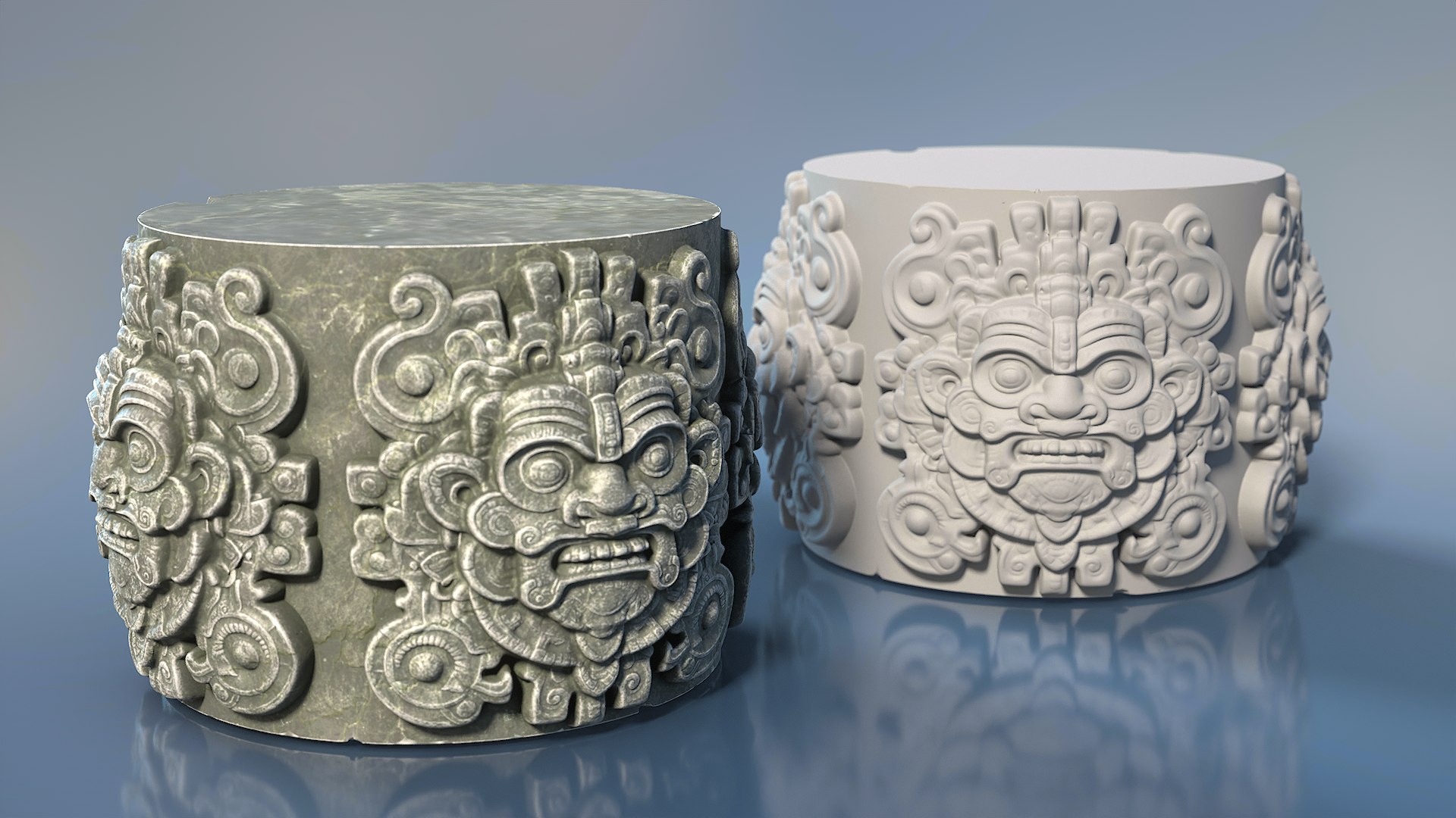 20 High Poly Mayan Pillar Temple Modular - 240405 3D Model - TurboSquid ...