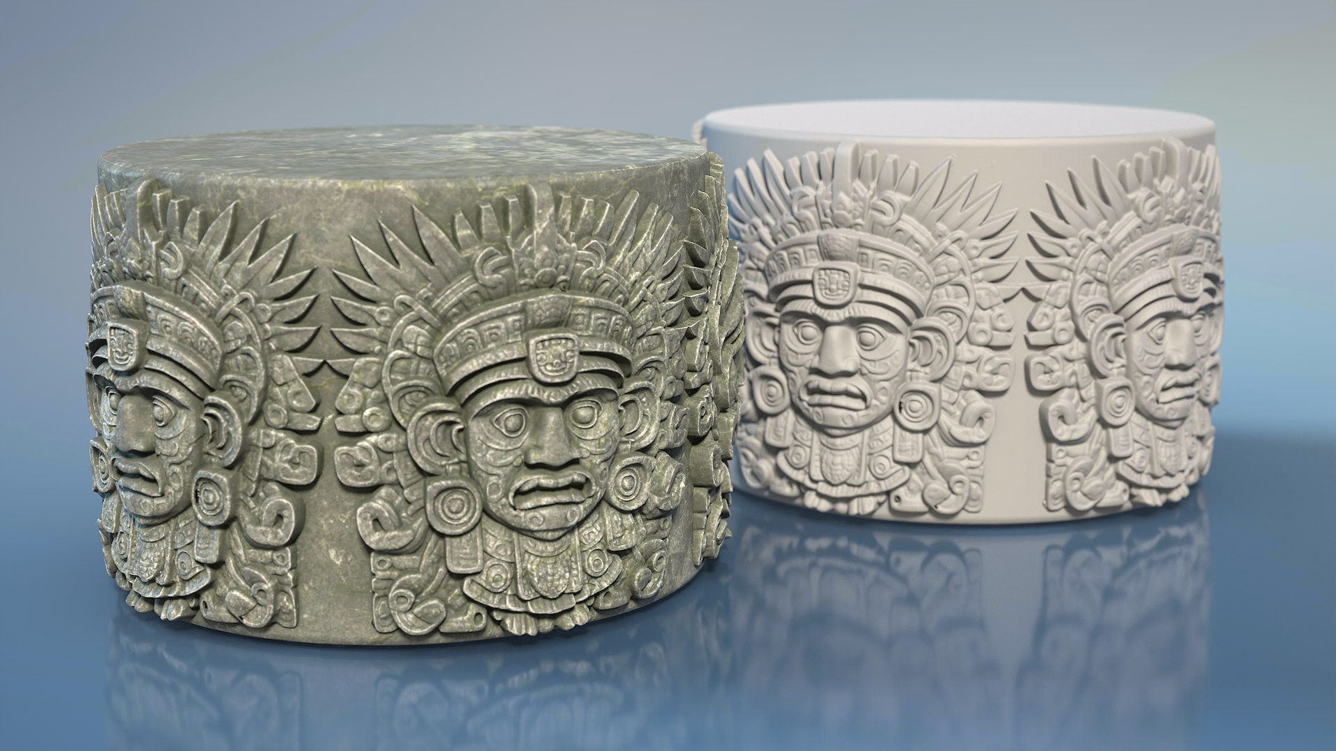 20 High Poly Mayan Pillar Temple Modular - 240405 3D Model - TurboSquid ...