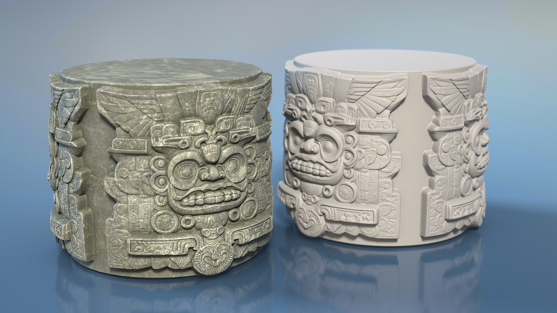 20 High Poly Mayan Pillar Temple Modular - 240405 3D Model - TurboSquid ...