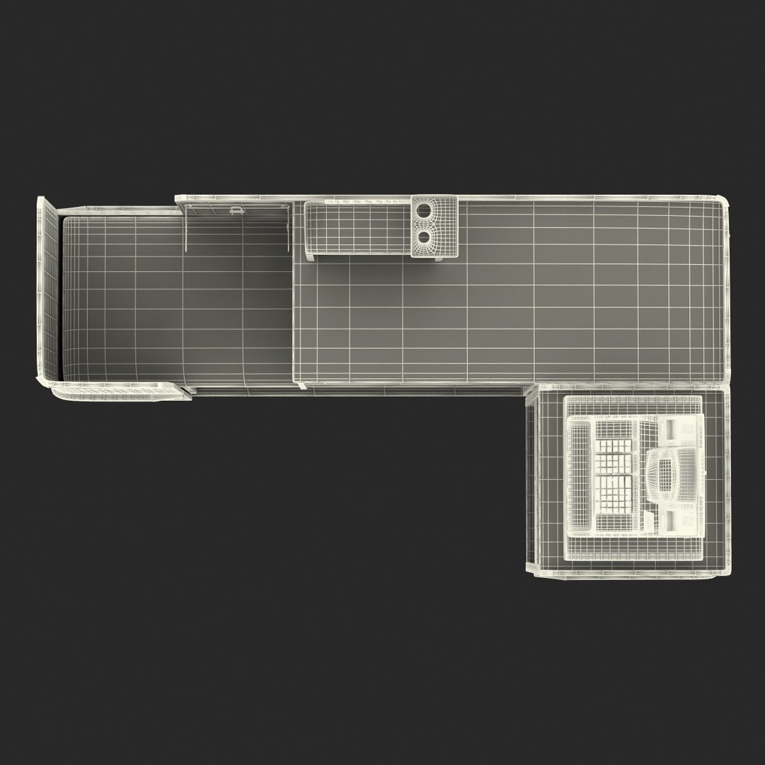 3d Model Of Cash Counter 6