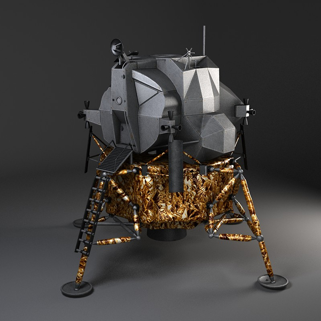 3d Nasa Apollo Lunar Model