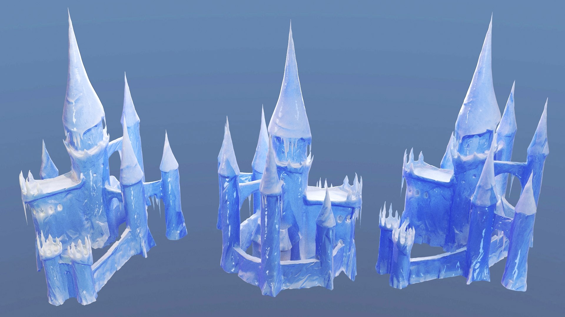 Ice Castle 3D - TurboSquid 1789252