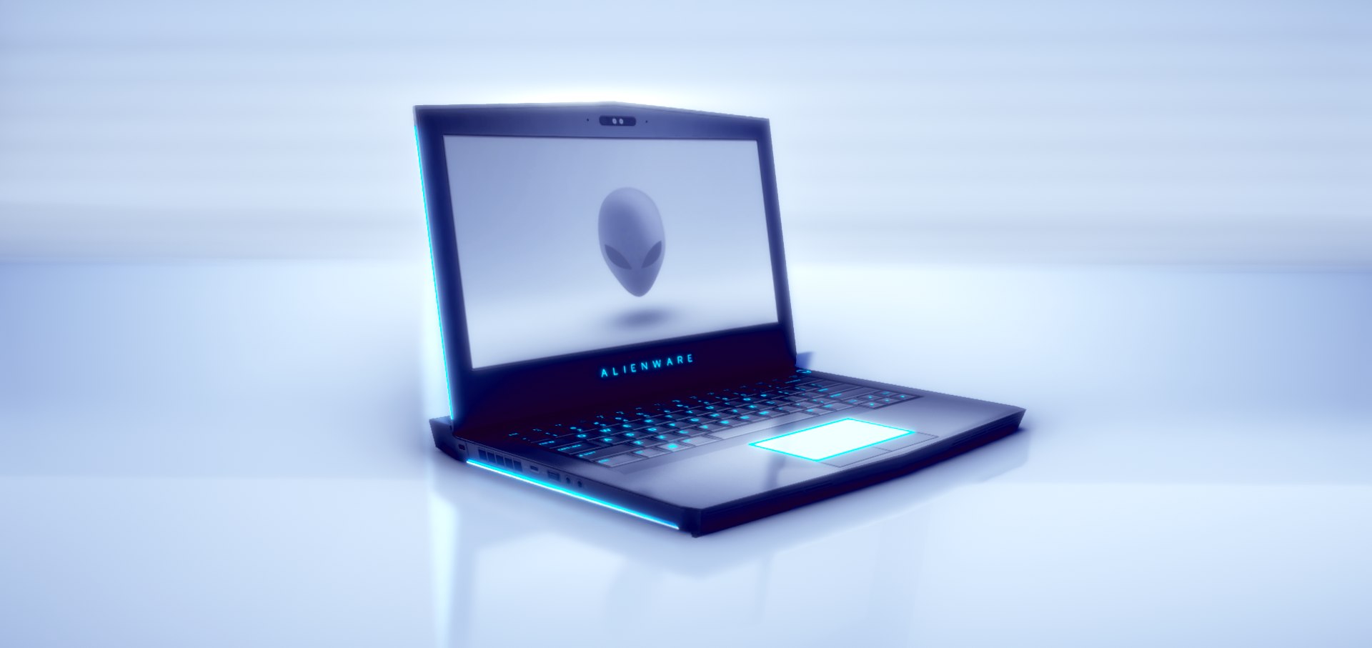 3D Laptop Alienware - TurboSquid 1652938