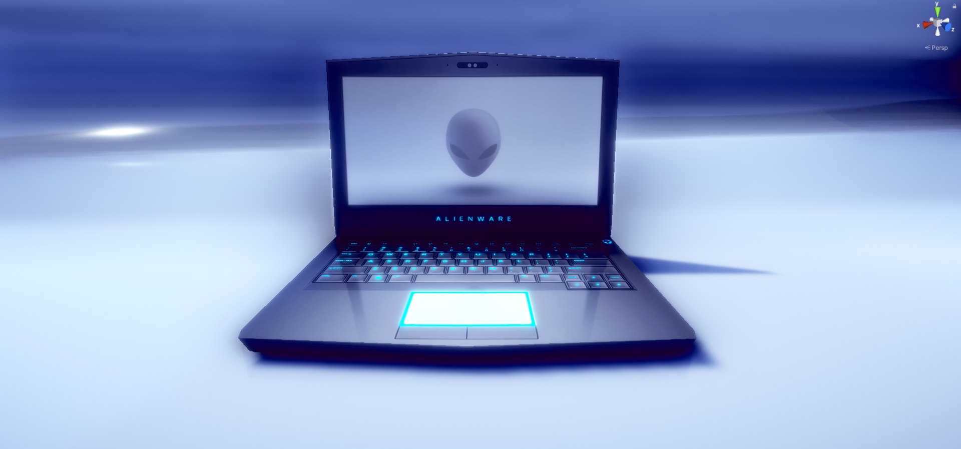 3D Laptop Alienware - TurboSquid 1652938