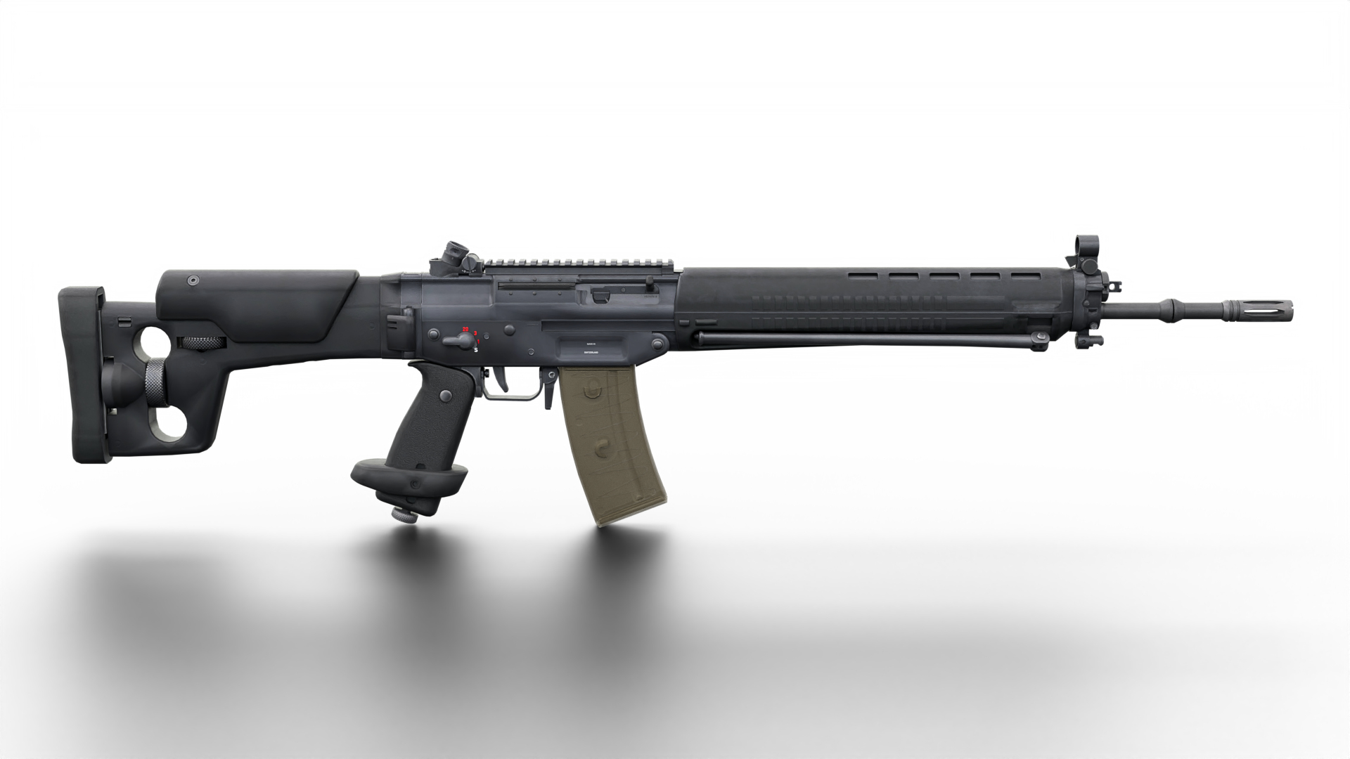 G3 Rifle Variants Modular Game-Ready Weapons Pack 3D Model - TurboSquid 2430475