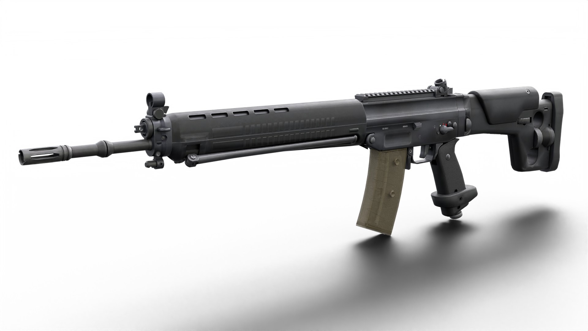 G3 Rifle Variants Modular Game-Ready Weapons Pack 3D Model - TurboSquid ...