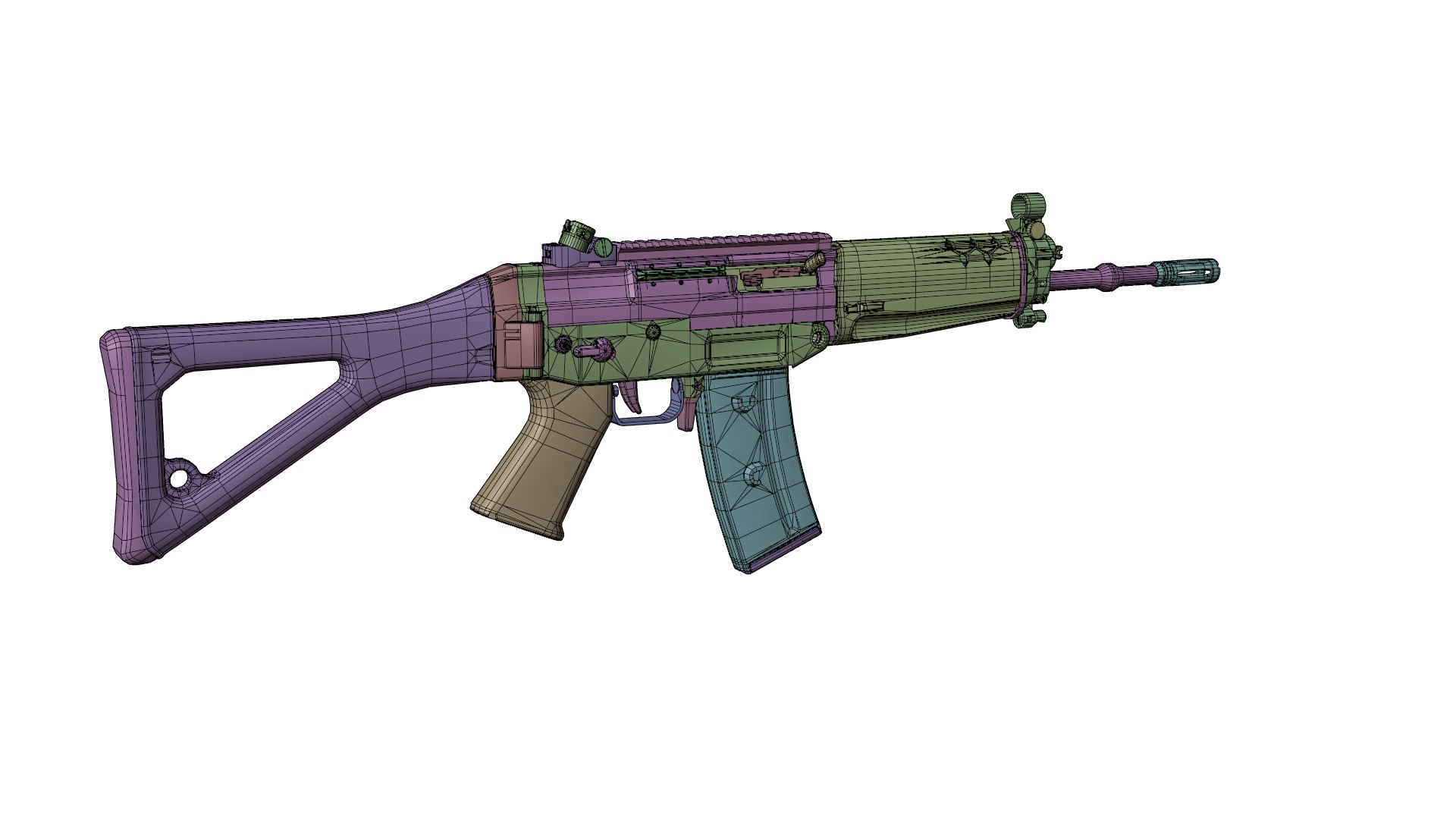 G3 Rifle Variants Modular Game-Ready Weapons Pack 3D Model - TurboSquid ...